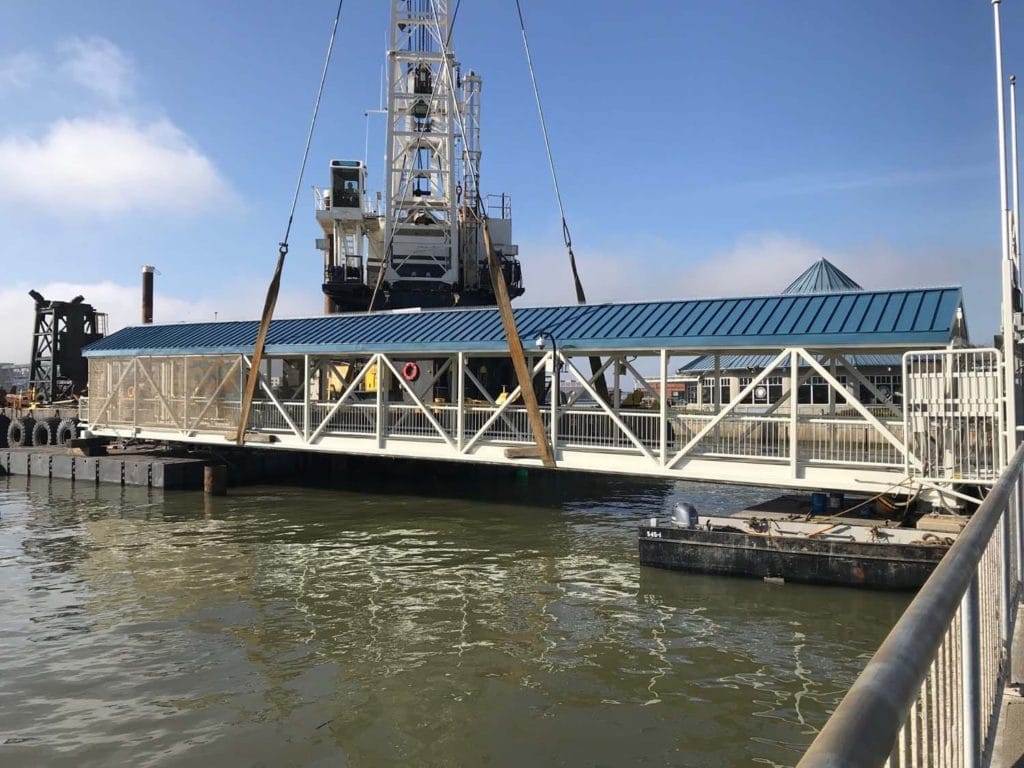 WETA Vallejo Baylink Ferry Terminal Dredging and Float Restoration - FOTH